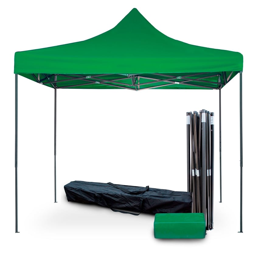 Carpa Toldo 3X3 Plegable Reforzado Impermeable Verde - Homecenter.com.co