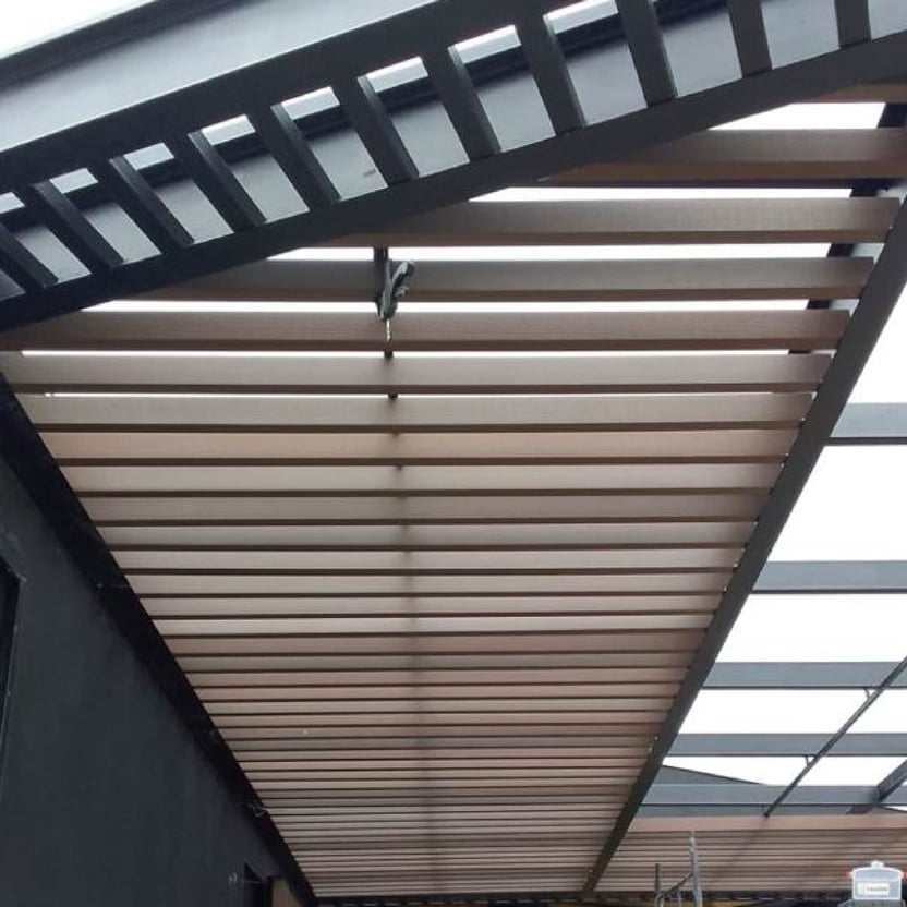 Panel para Revestimiento Exterior en WPC Nastro 10 X 290 X 5 cm Paneles ...