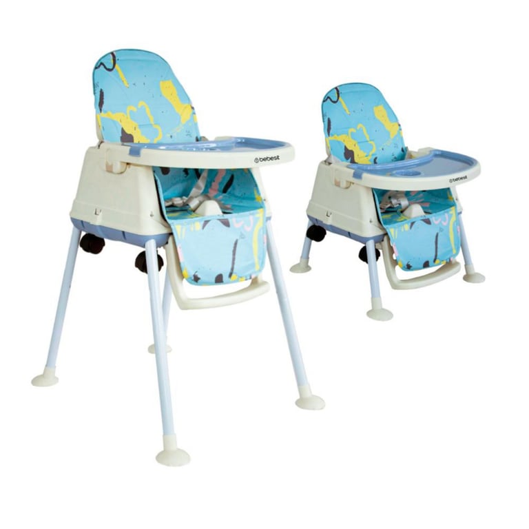 Silla Comedor para Bebé Infantil 3 En 1 Smart Azul Bebesit BEBESIT ...