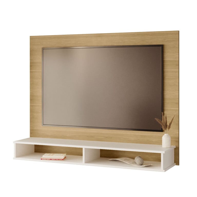 Panel TV 55 Charme Nogal Perla 33x106x136 MULTIMUEBLES | falabella.com