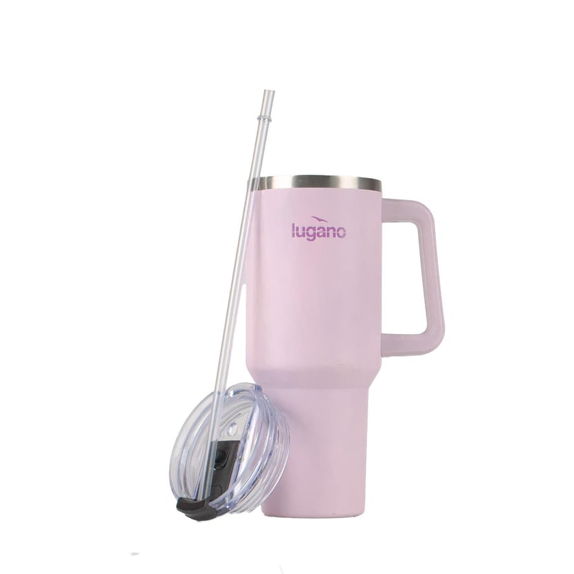 Termo con Pitillo Blizzard 1200ml Rosa - Homecenter.com.co