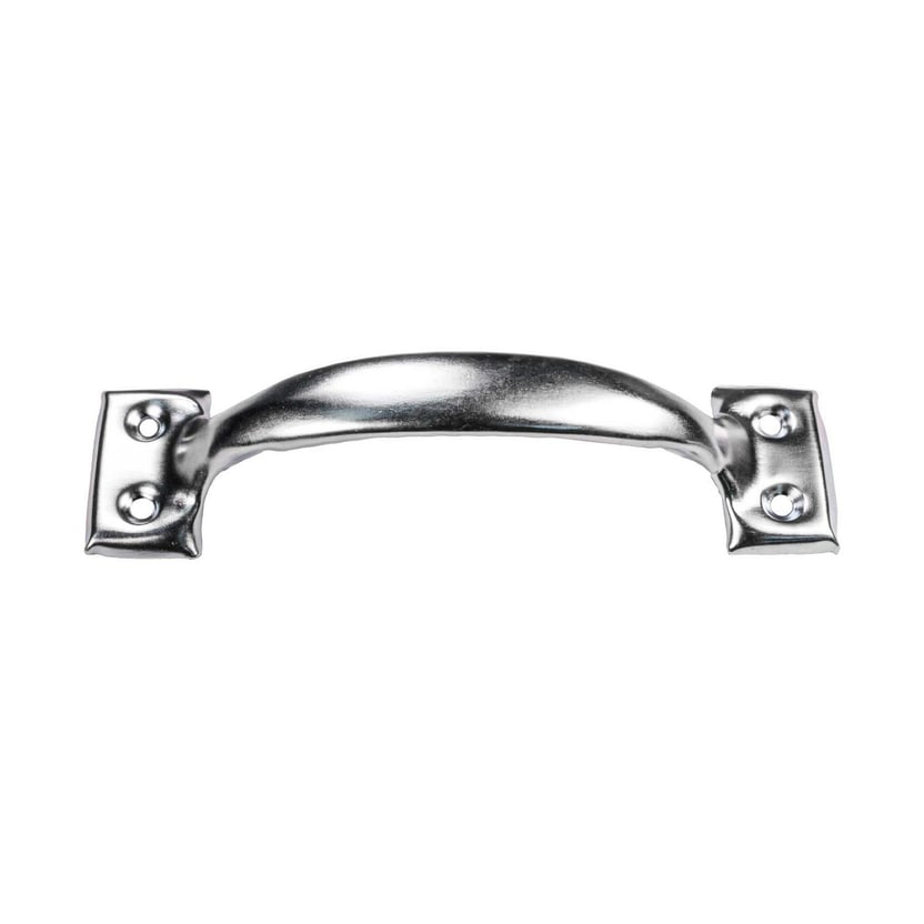 Manija 4" para Puerta En Acero Cromado X12 Und Con Tornillos ...