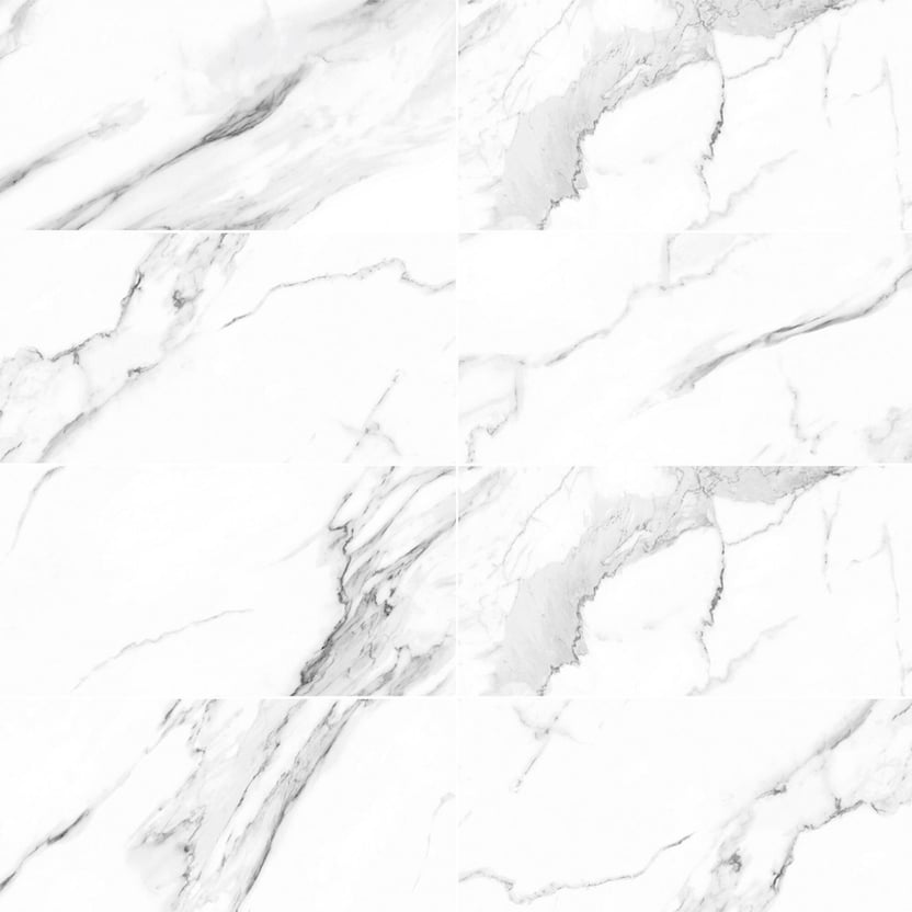 Pared Cerámica Mármol Oslo 30x60 Cm Caja 1.62 m2 Ceramica Italia ...