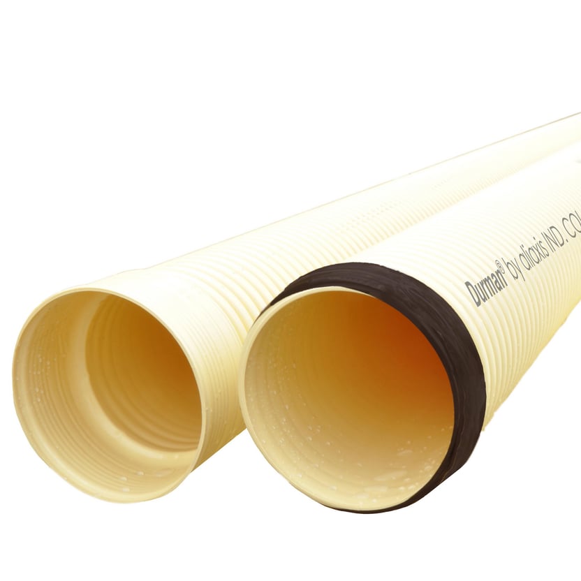 Tubo Pvc Alcant.tdp 6 Pulgadas -160mm x 6m S8 Por 20 Unidades ...