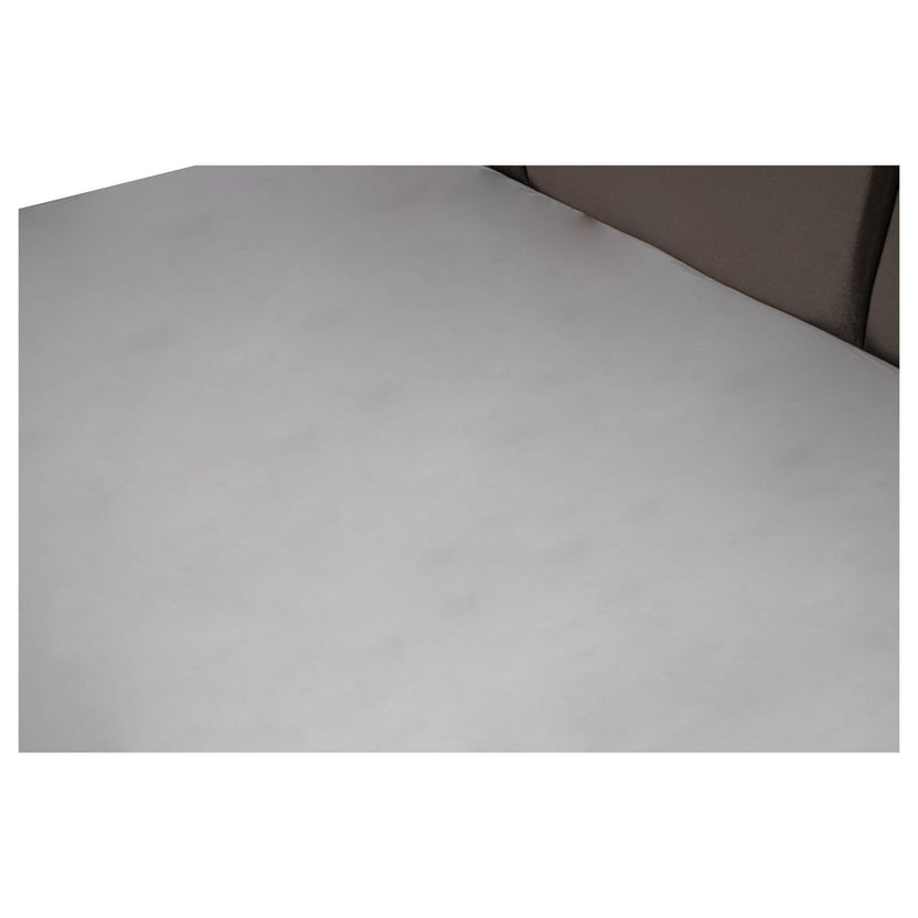 Protector de Cama Jersey Blanco King - Homecenter.com.co