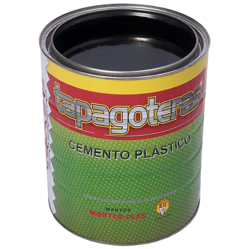 Cemento Plástico Impermeabilizante Tapagoteras - 1/4gl Impermeabilización Y Reparación De ...
