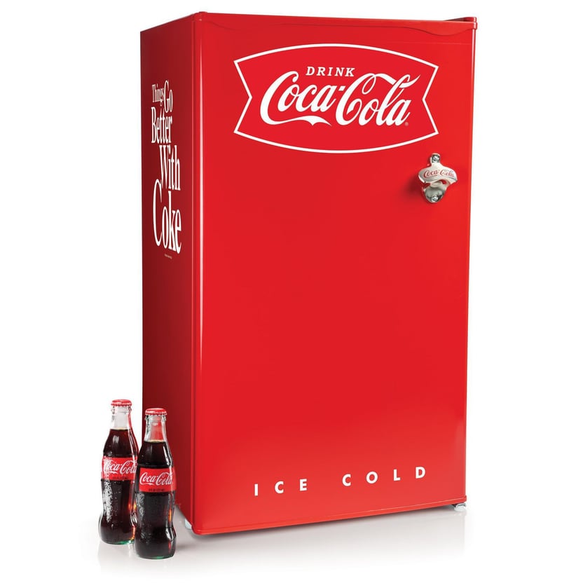 Minibar Coca Cola 90 Litros CRF32 Rojo - Homecenter.com.co