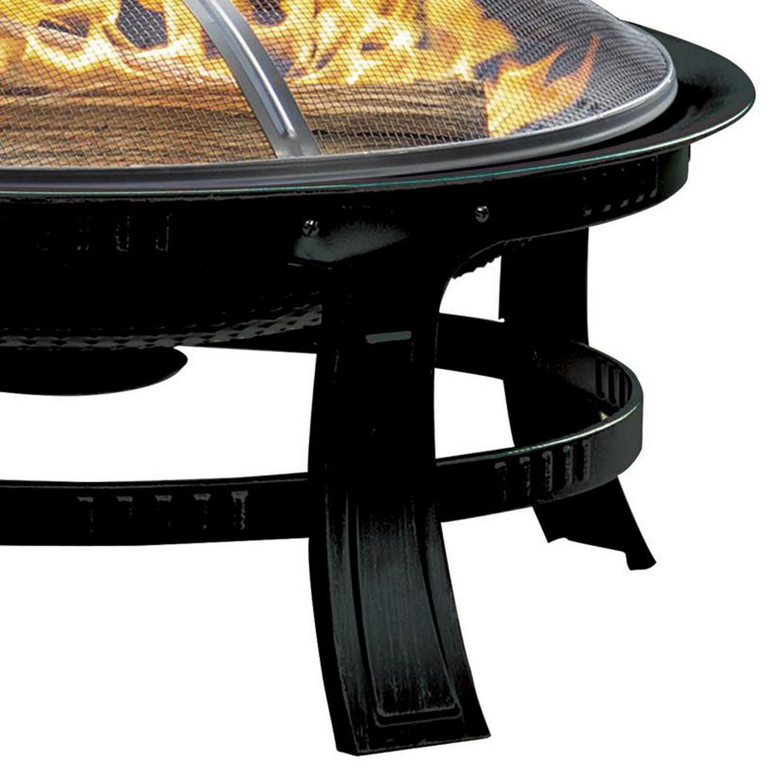 Brasero Circular Acero con Tapa Diámetro 77cm - Homecenter.com.co