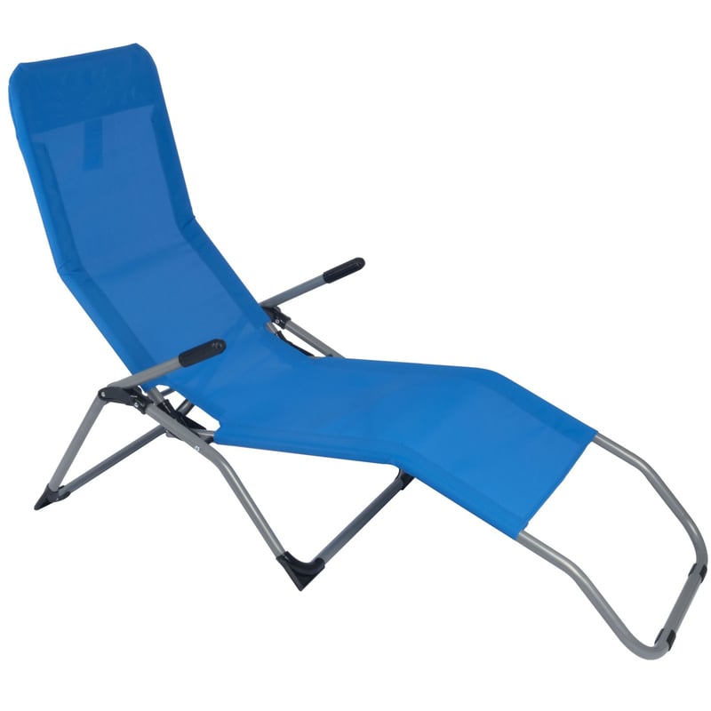Asoleadora para Playa Plegable Relax Azul KLIMBER | falabella.com