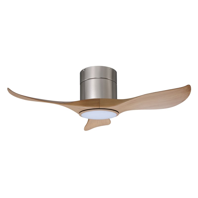 Ventilador Techo Led Wifi 3 Aspas Natural JUST HOME COLLECTION ...