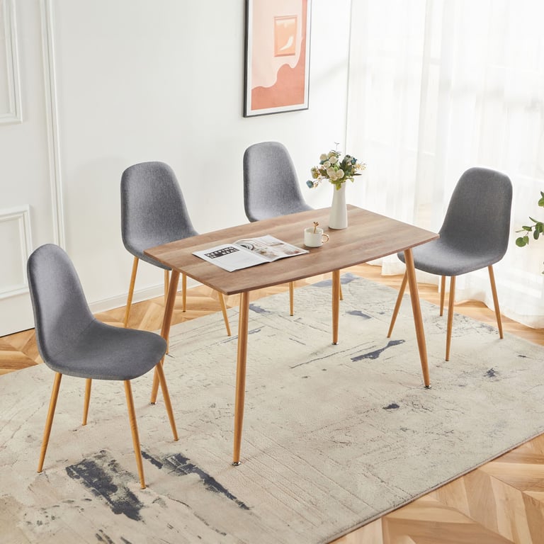 Set Comedor 4 Puestos Yolanda JUST HOME COLLECTION | falabella.com