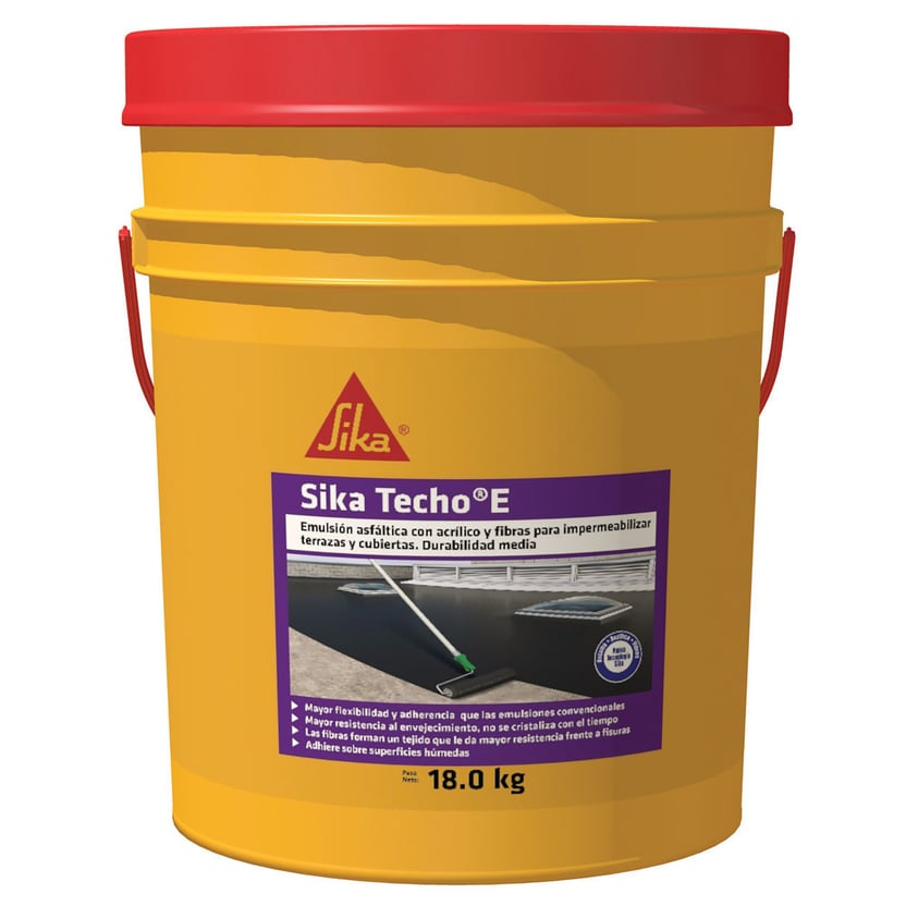Sika Techo E Impermeabilizante Para Cubierta Y Terraza 18kg ...
