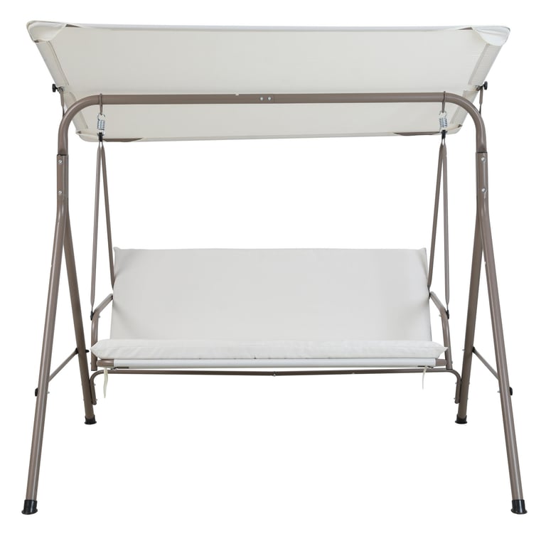 Sillón Columpio 3 Personas Taupe JUST HOME COLLECTION | falabella.com