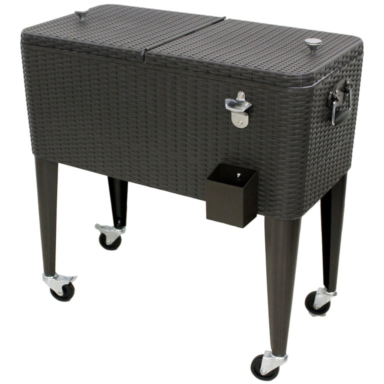 Nevera Metal Con Patas 76 Litros Rattan Klimber KLIMBER | falabella.com