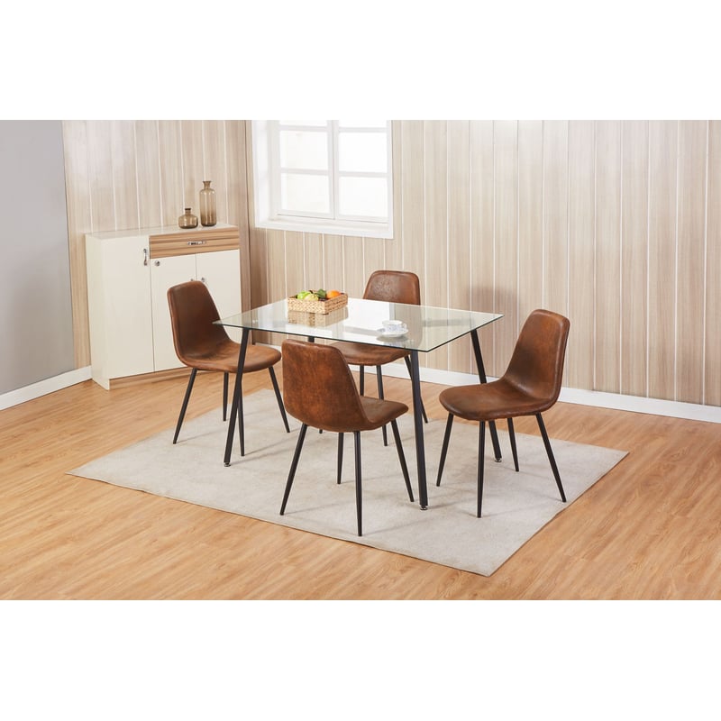 Juego de Comedor Nashvilla 4 Puestos JUST HOME COLLECTION | falabella.com