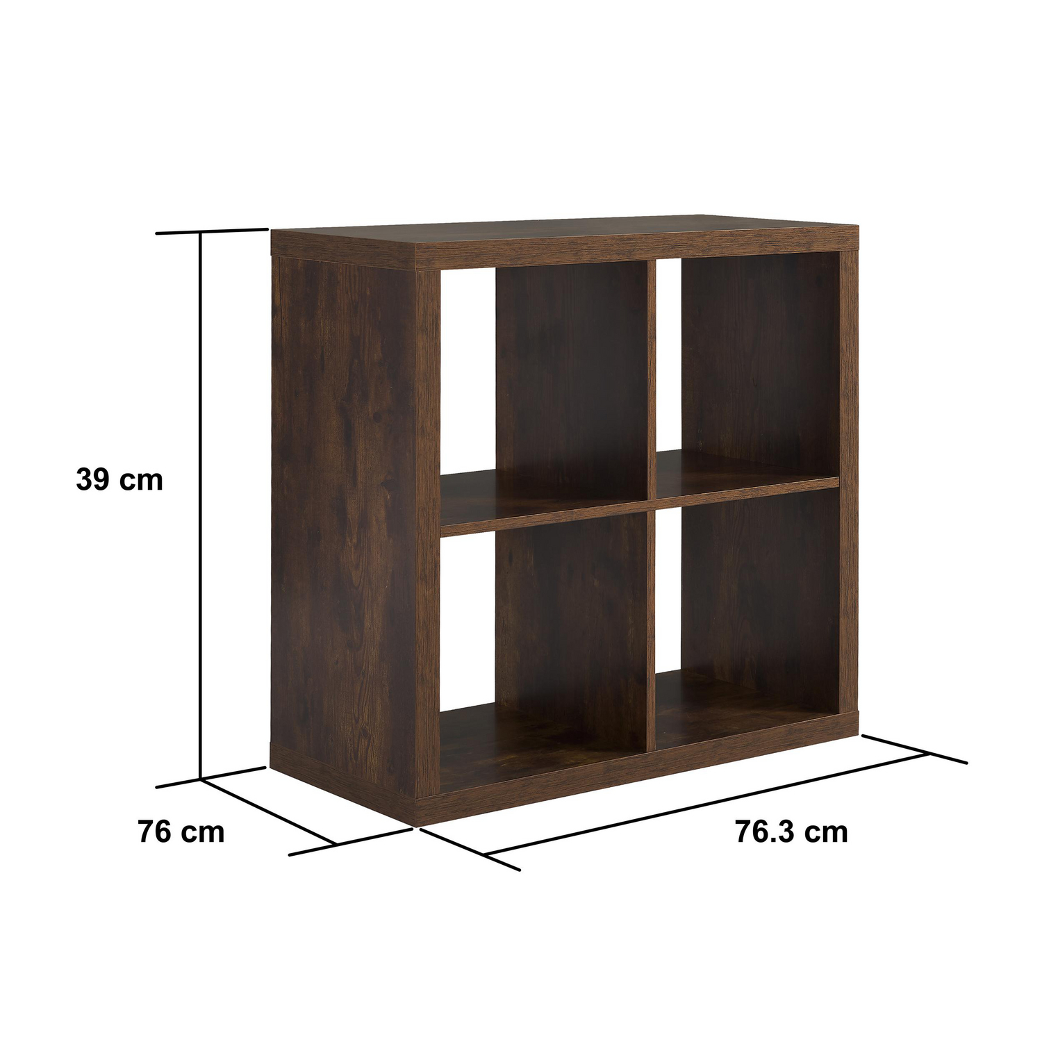 Estante 4 cubos Rustic 39x76x75.8 cm JUST HOME COLLECTION | falabella.com