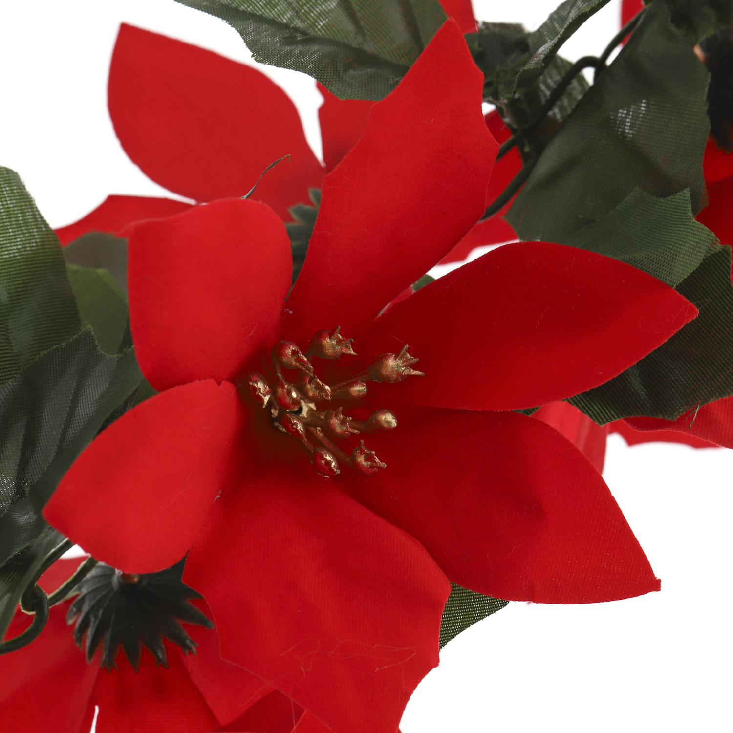 Guirnalda Ponsettias 180 cm Navidad DEAR SANTA | falabella.com