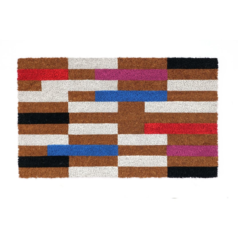 Tapete Entrada Coco 45x75 Bts25 Raya - Homecenter.com.co