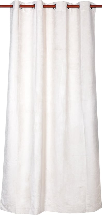 Cortina Suede Color Crema 140 x 220 cm - Sodimac.com.mx
