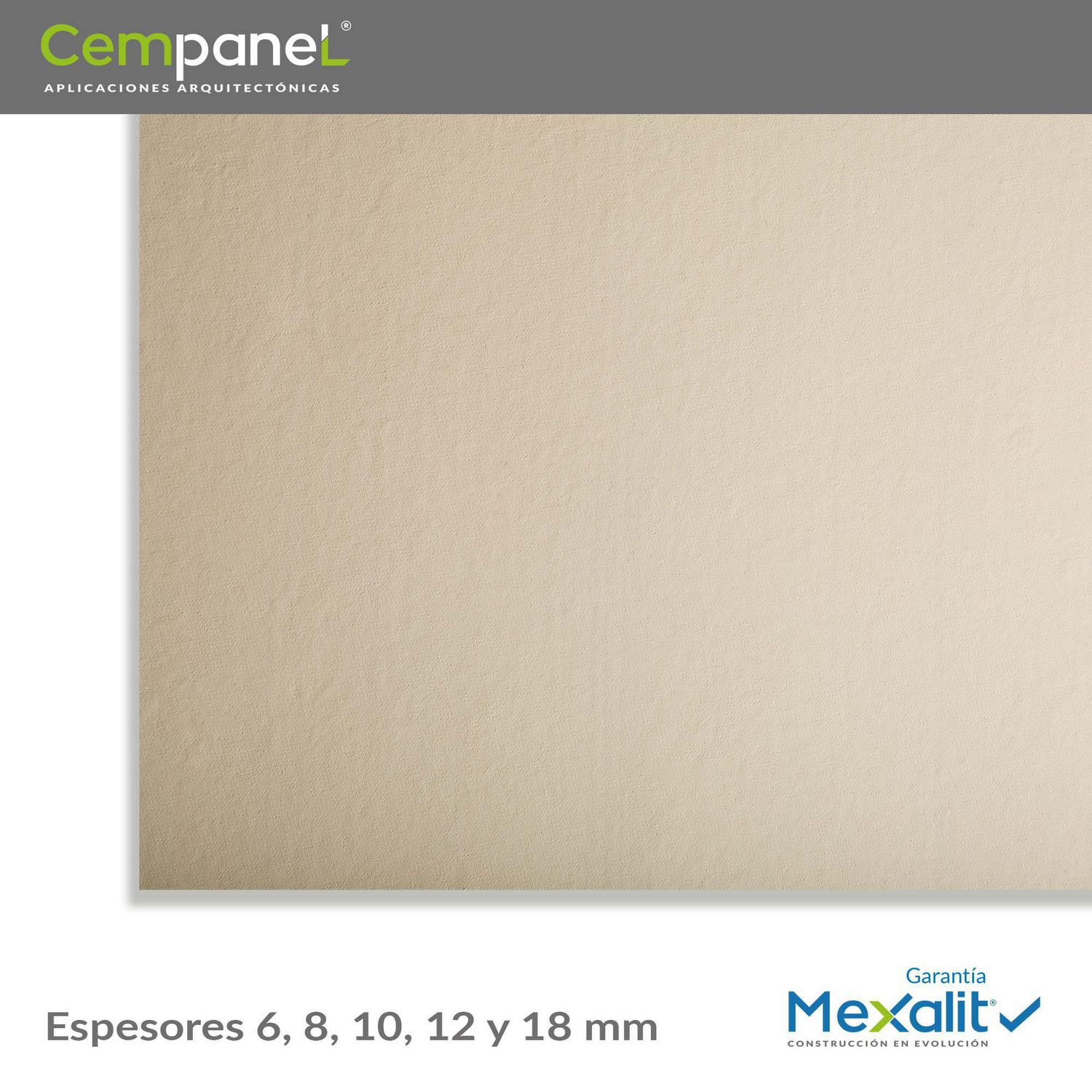 Cempanel liso 6 mm 1.22 x 2.44 m - Sodimac.com.mx