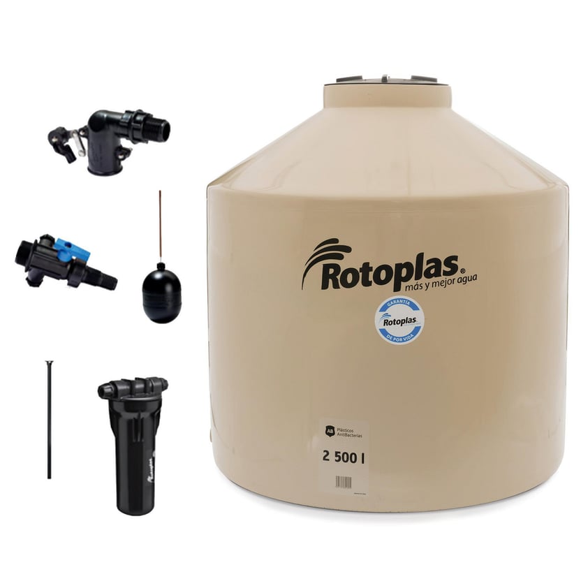 Tinaco Rotoplas 2500 Litros Rotoplas - Sodimac.com.mx