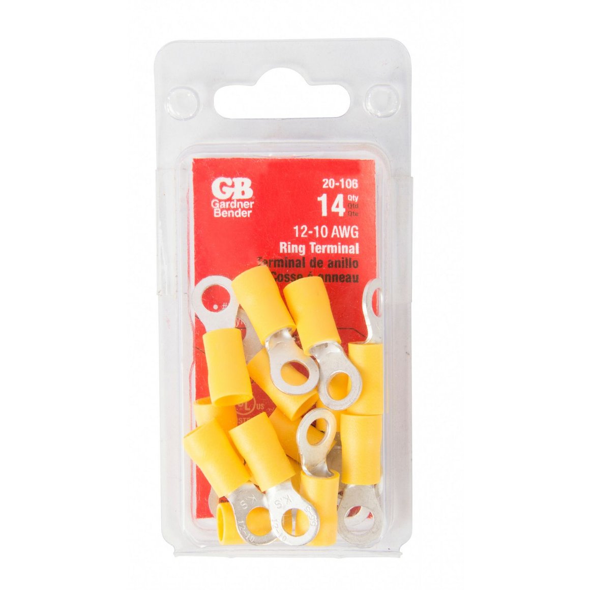 Terminal Ojillo Perno # 8 a 10 calibre 12-10 AWG 22 piezas - Sodimac.com.mx