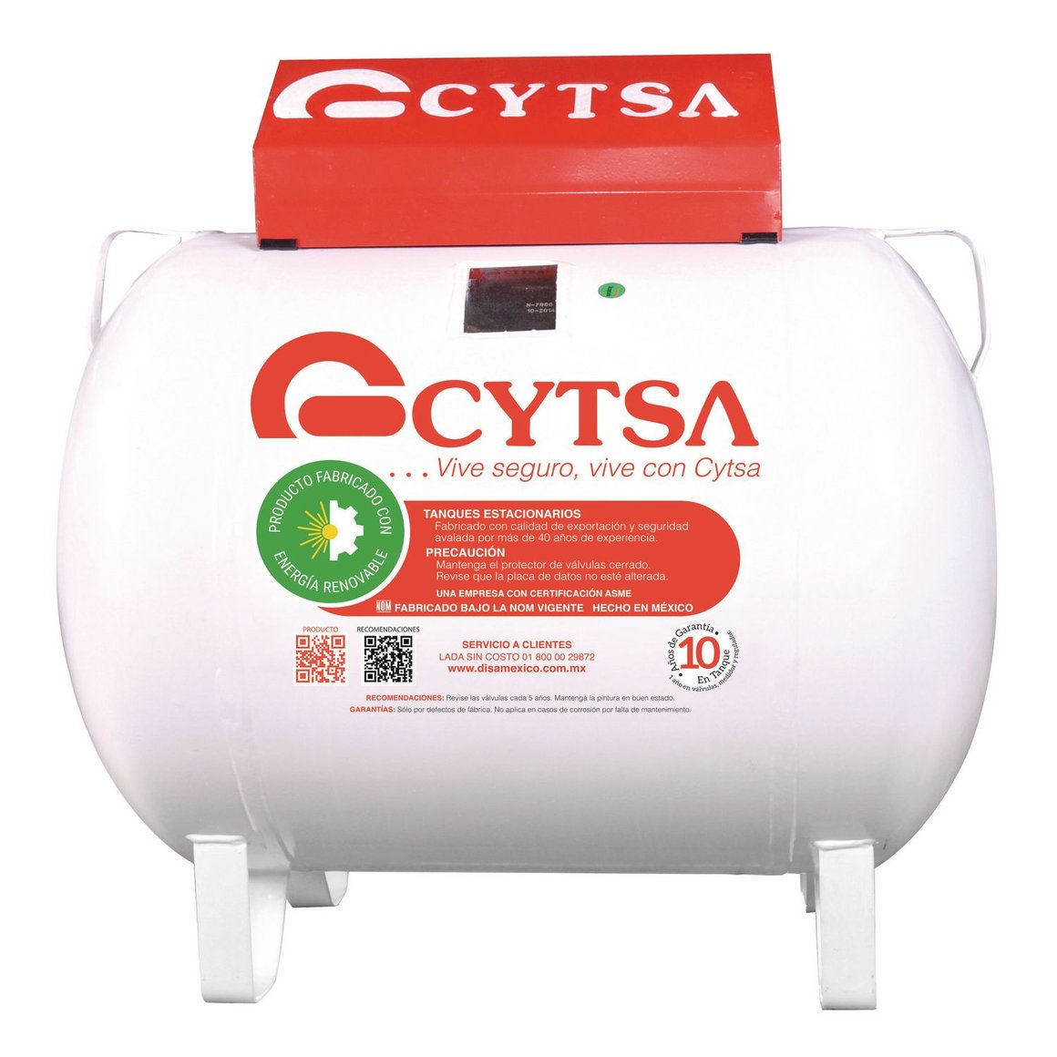 Tanque De Gas Estacionario Cytsa 120 Litros Sodimac Mx