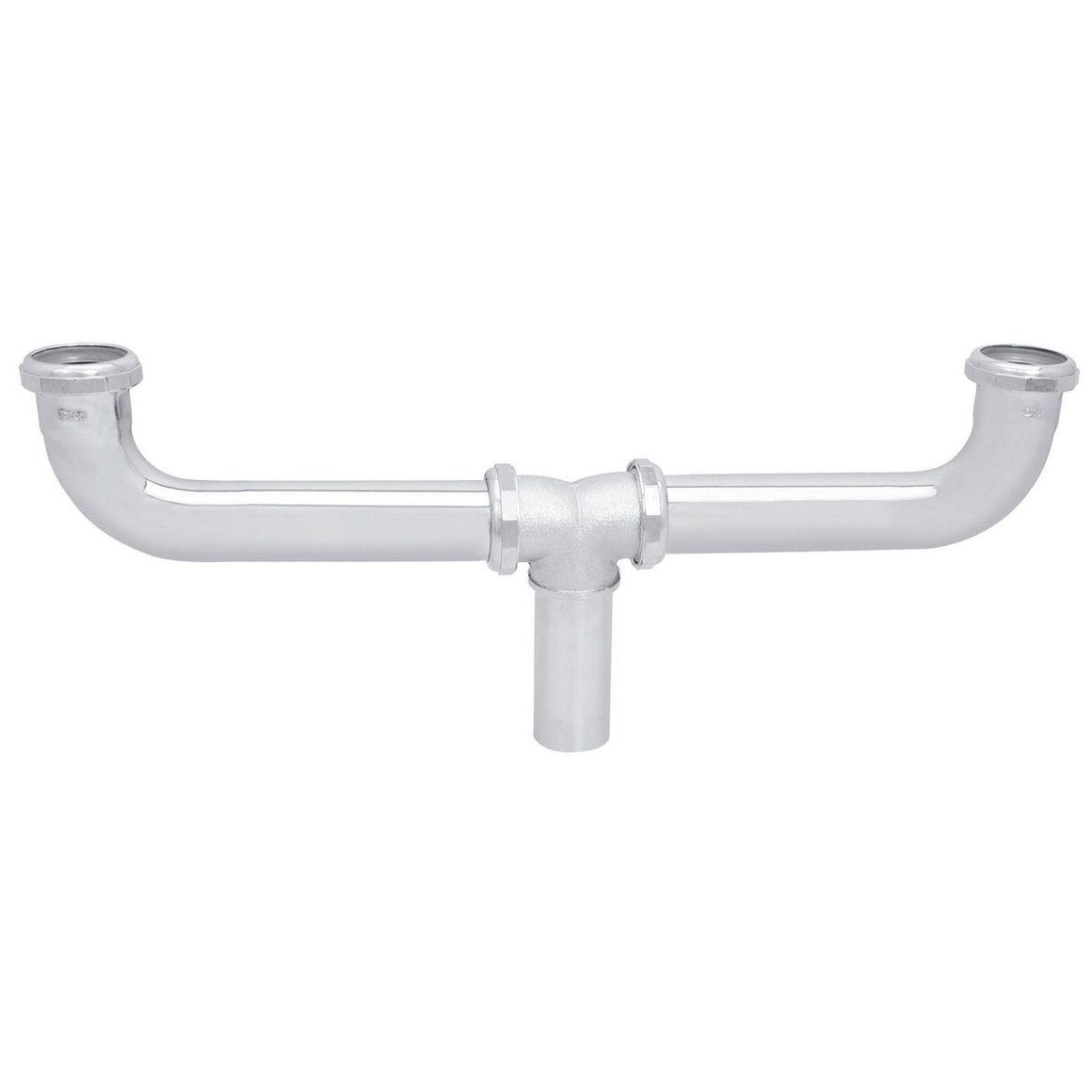 Céspol de Latón Doble para Tarja Dos Tinas sin Contra - Sodimac.com.mx