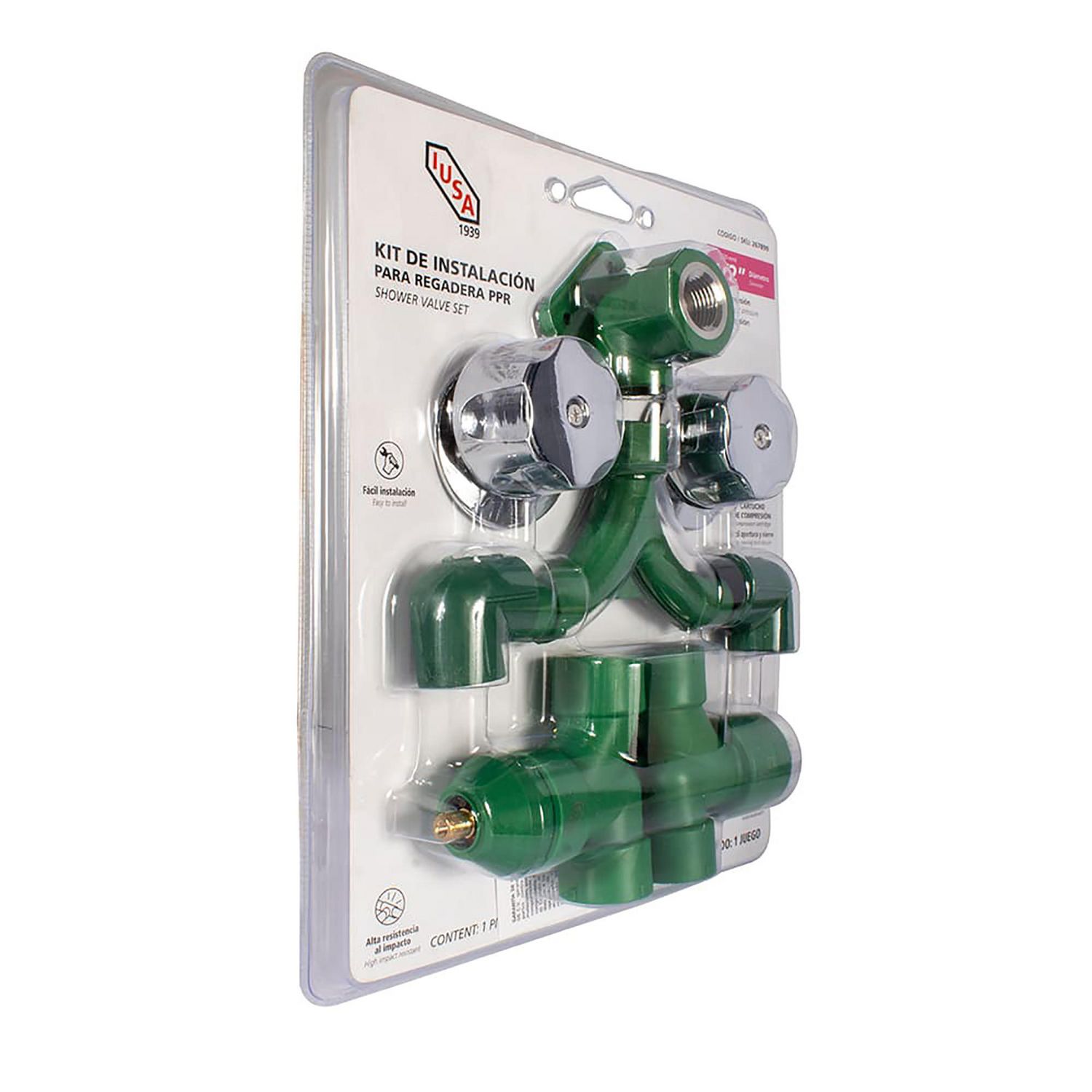 Kit de Instalacion para Regadera PPR IUSA - Sodimac.com.mx