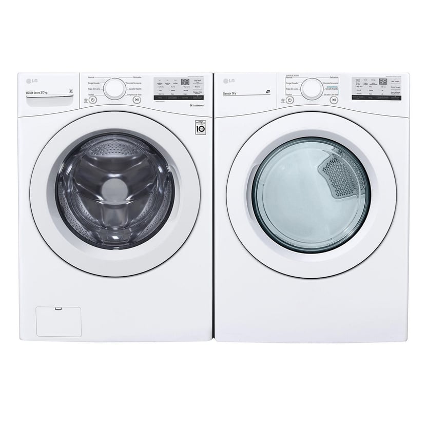Combo Lavadora Con Secadora Lg 20 KG - Sodimac.com.mx