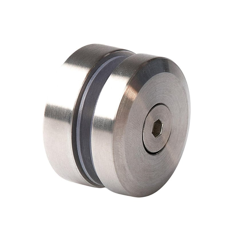 Chapetón Estabilizador Vidrio-Vidrio para Vidrio Templado de 10 a 12 mm ...