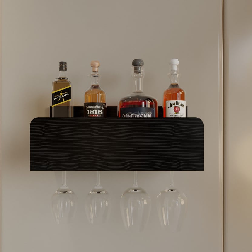 Repisa bar wengue 40 cm - Sodimac.com.mx