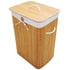 Cesto de ropa rectangular bambu natural - Sodimac.com.mx