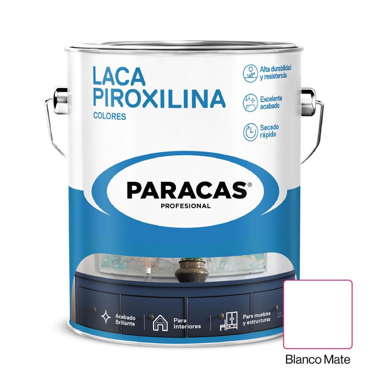 Laca Piroxilina Mate Paracas 1 gl | Sodimac Falabella