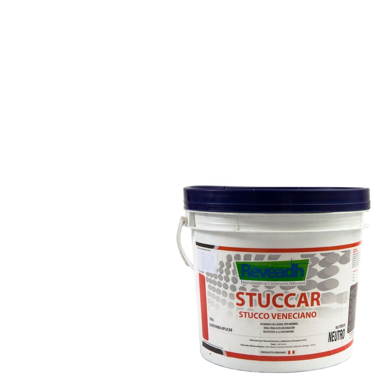 Estucado brillante Stuccar Neutro 4L | Sodimac Falabella