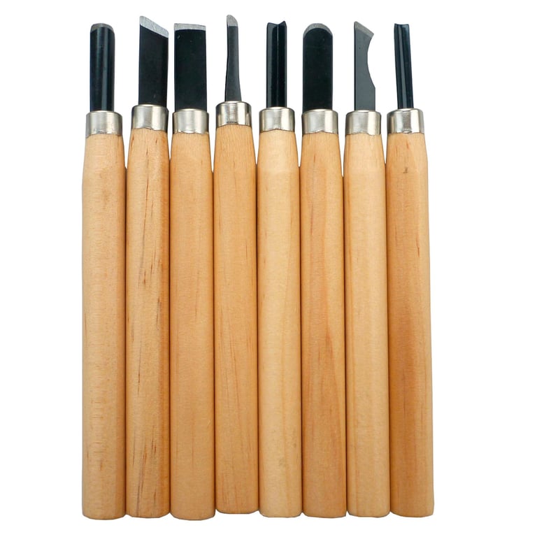 Set de Gubias Para Madera Metal 8 Unidades Karson | Sodimac Falabella