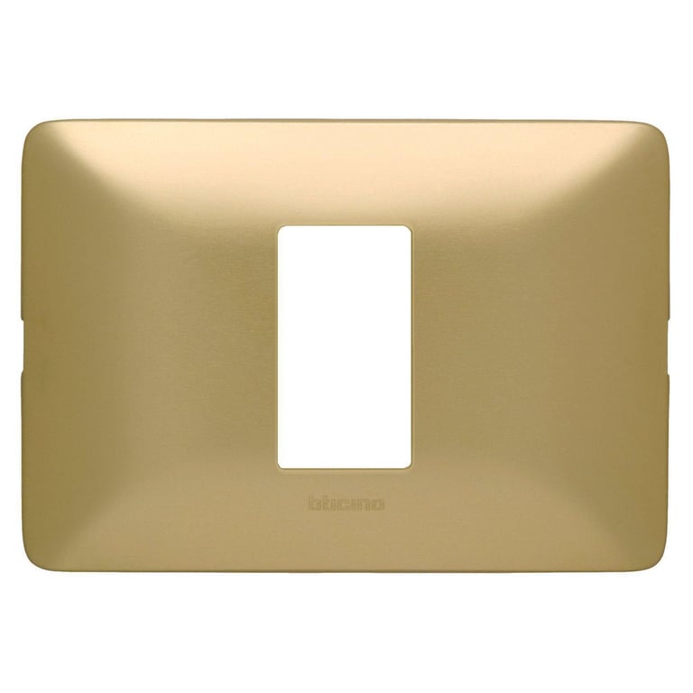 Placa Simple Matix Dorado | Sodimac Falabella