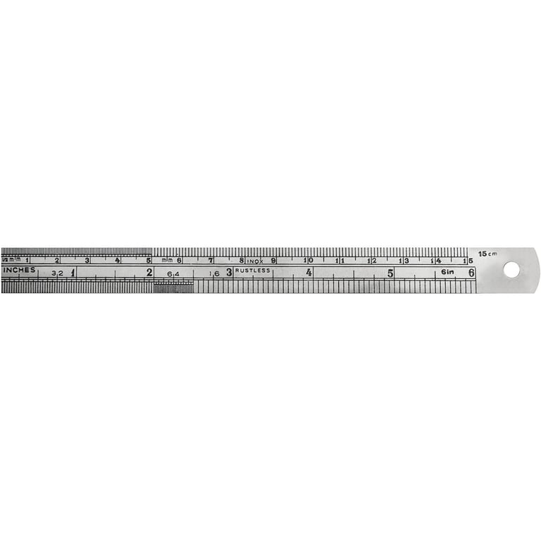 Regla De Acero Inoxidable 6 Pulgadas Redline | Sodimac Falabella