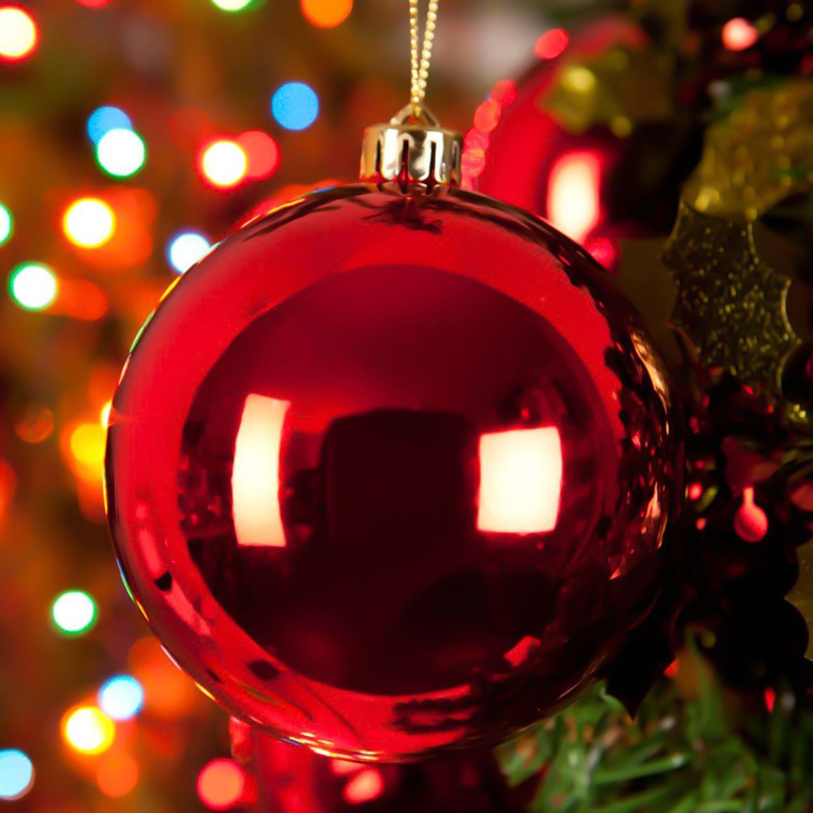 Esfera Brillo Roja Navidad 15cm | Sodimac Perú