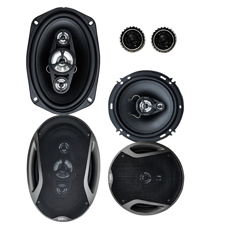 Set de 6 parlantes para automóvil | Sodimac Perú