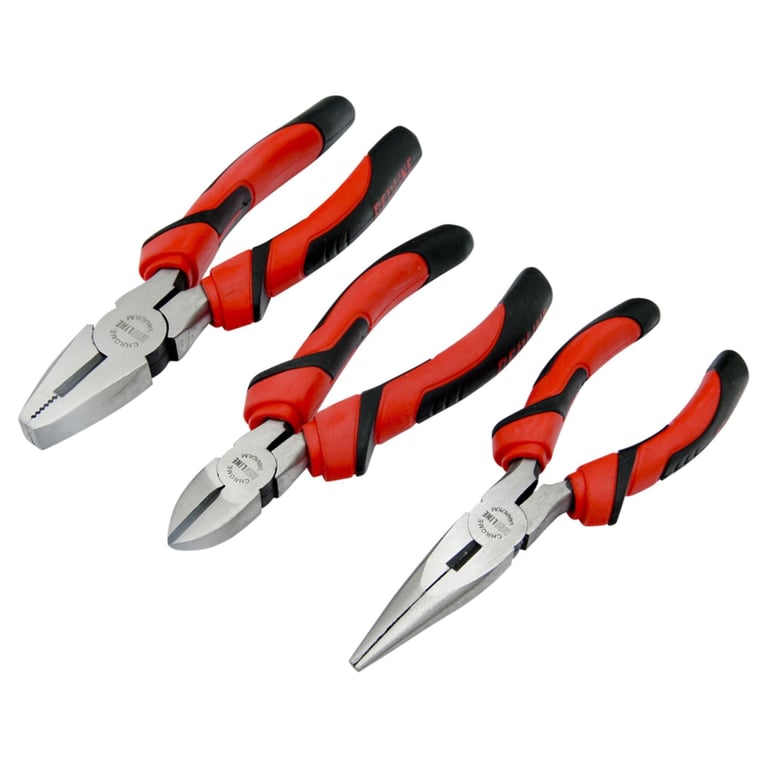 Set Alicate Universal Redline Acero | Sodimac Falabella