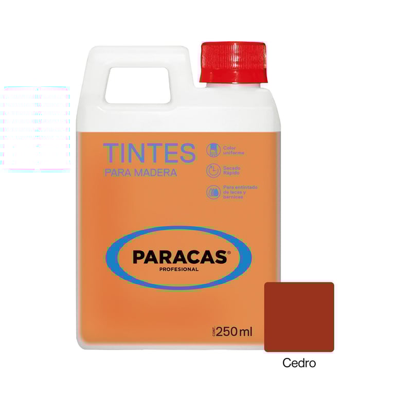 Tinte para Madera paracas Cedro 250 ml | Sodimac Falabella