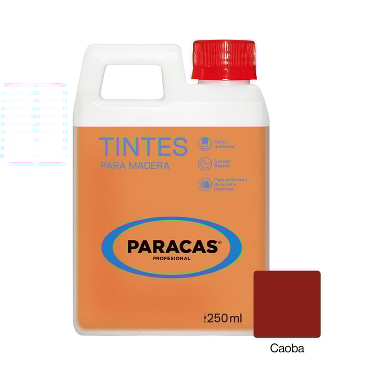 Tinte para Madera paracas Caoba 250 ml | Sodimac Falabella