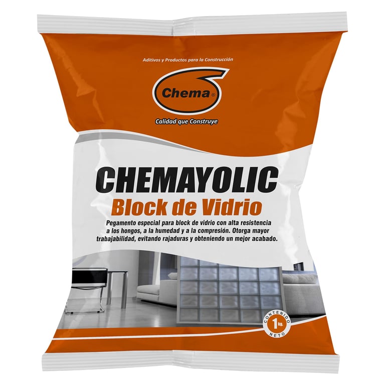 Pegamento Block de Vidrio 1 Kg Blanco | Sodimac Falabella