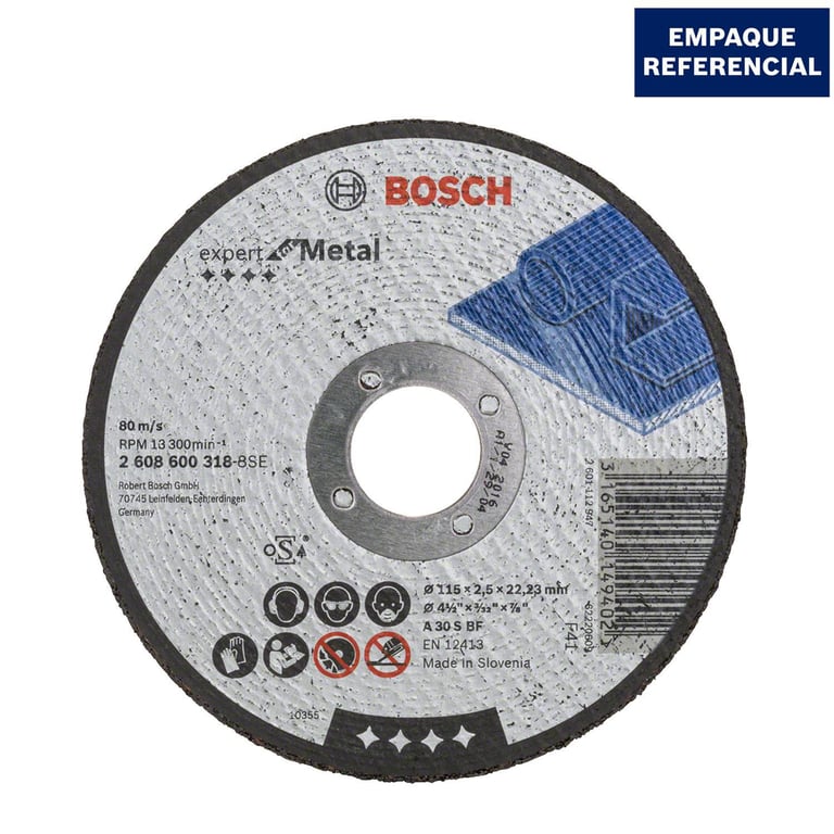 Disco Corte Acero para acero 4 1/2" Bosch | Sodimac Falabella