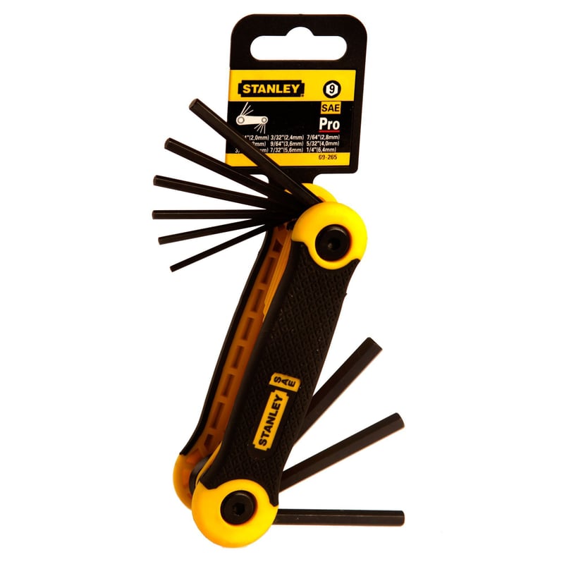 Juego De Llaves Hexagonales Metalicos Stanley 8 Piezas | Sodimac Falabella