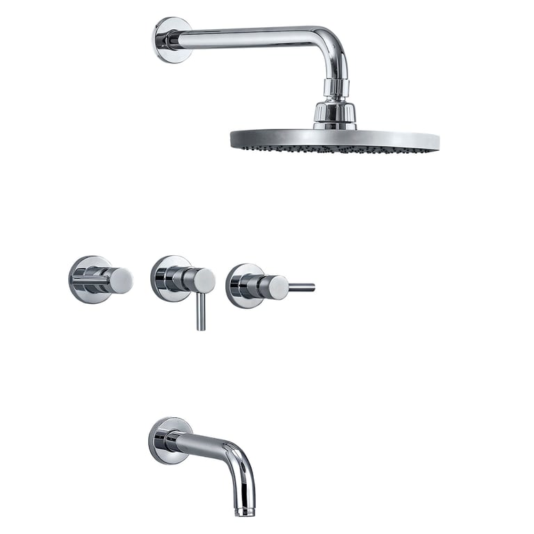 Mezcladora para Ducha Tina Minimalista Lever | Sodimac Falabella