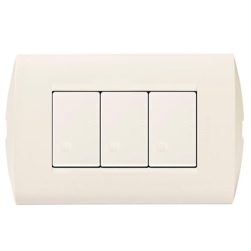 Interruptor Triple Modus Style Marfil | Sodimac Falabella
