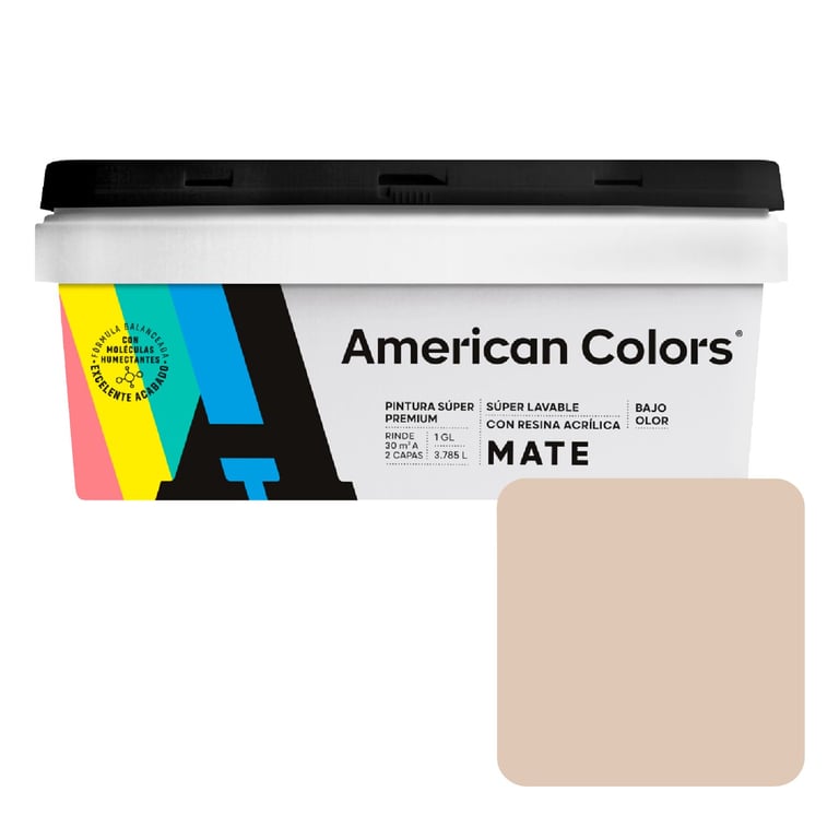 Pintura American Colors Beige Eterno 1GL | Sodimac Falabella