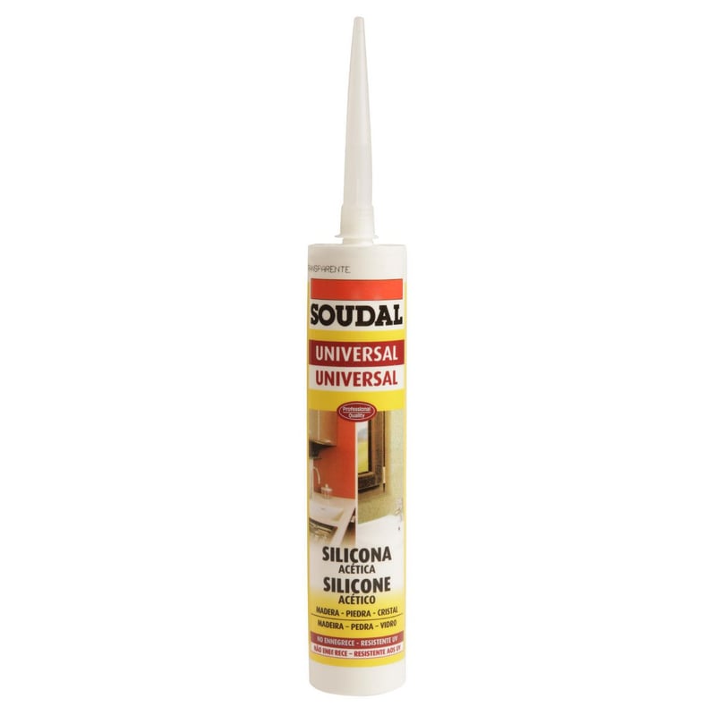 Silicona multiuso 280 ml transparente SOUDAL | falabella.com